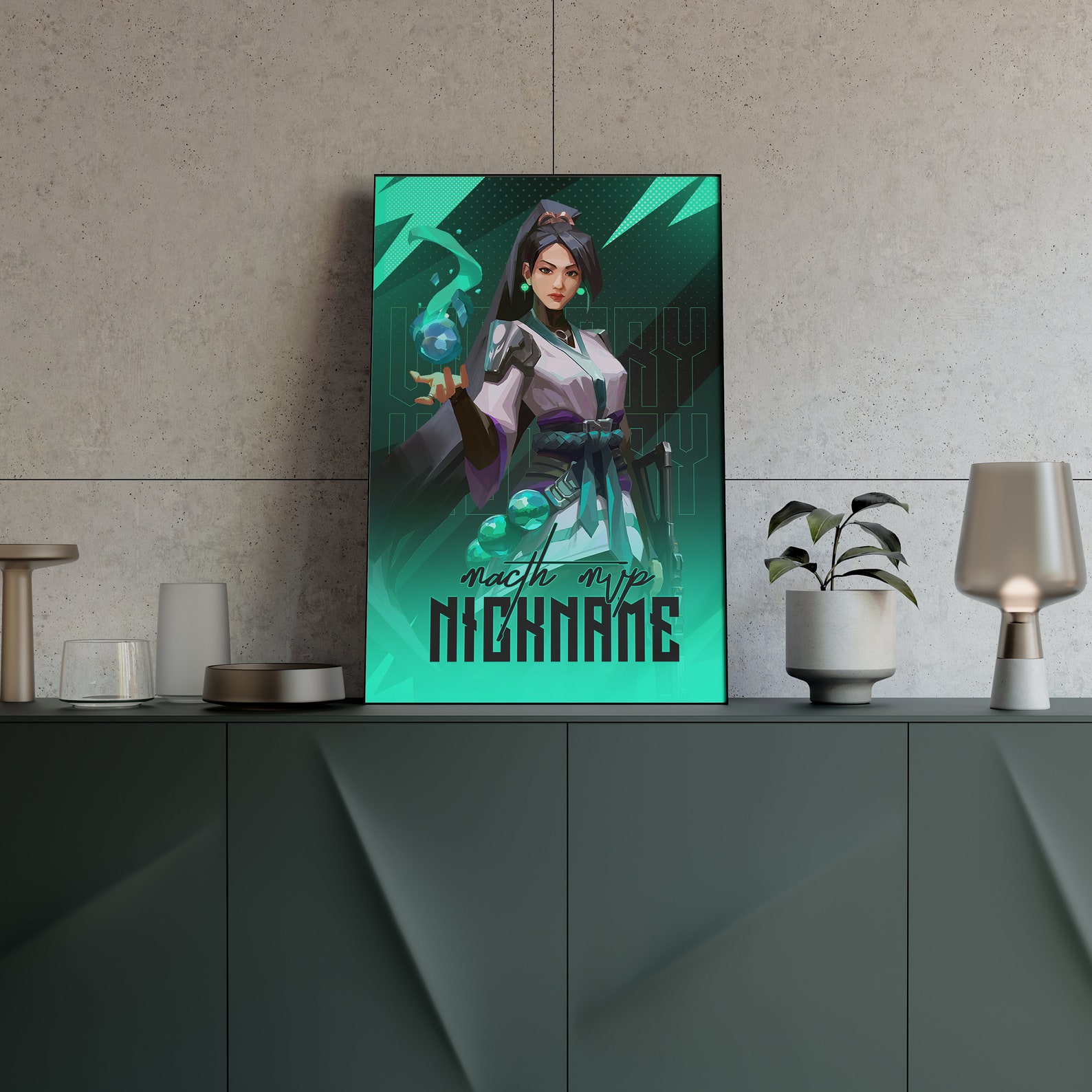 Valorant Custom Poster Valorant Personalized Valorant Fade - Etsy