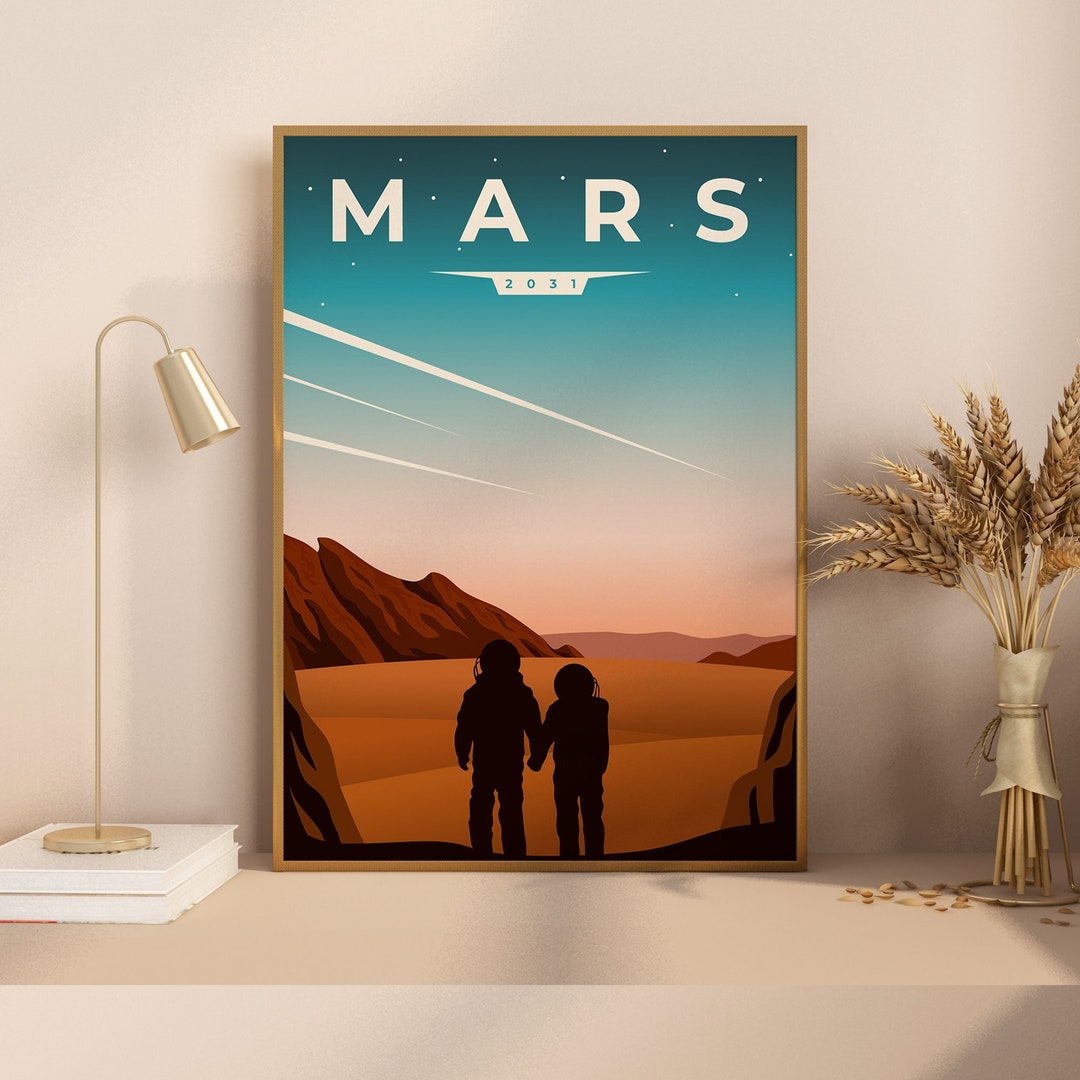 Mars, Mars Print, Mars Wall Art, Mars Poster, Mars Pictures, Mars ...
