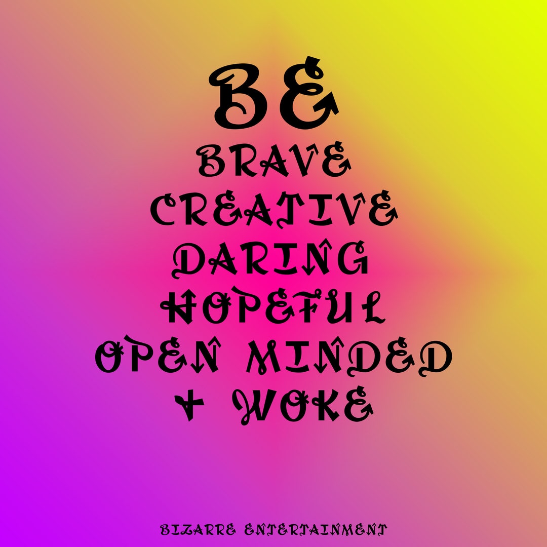 Bizarre Entertainment Inspiration Zen Poster/wallpaper - Etsy