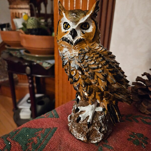 Realistic Owl - Etsy