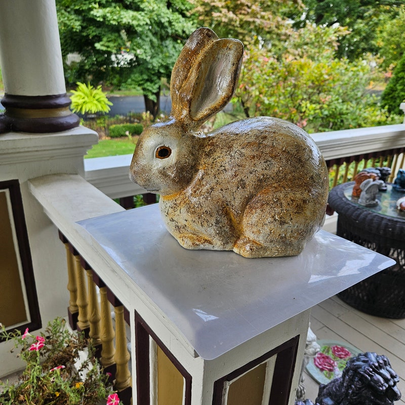 Concrete Rabbit - Etsy