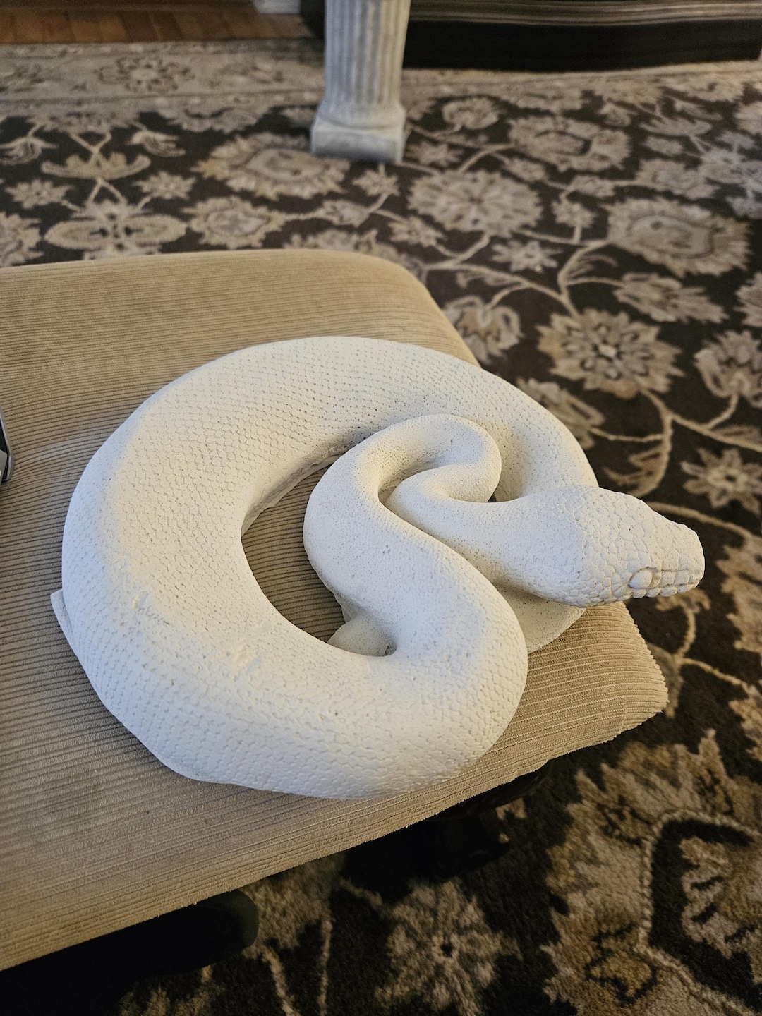 SNAKE Concrete Statue I Will Paint to Resemble Your Snake! Realistic ...