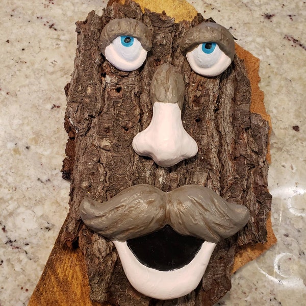 Concrete Tree Man Statue - Etsy