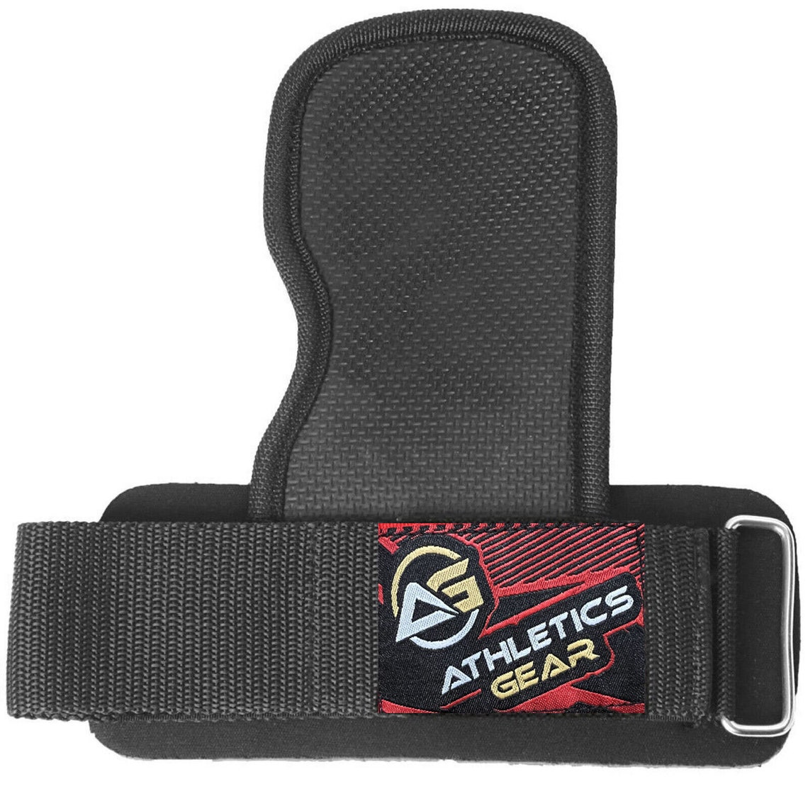 Weight Lifting Rubber Pads Gym Straps Neoprene Wrist Support Grips ...