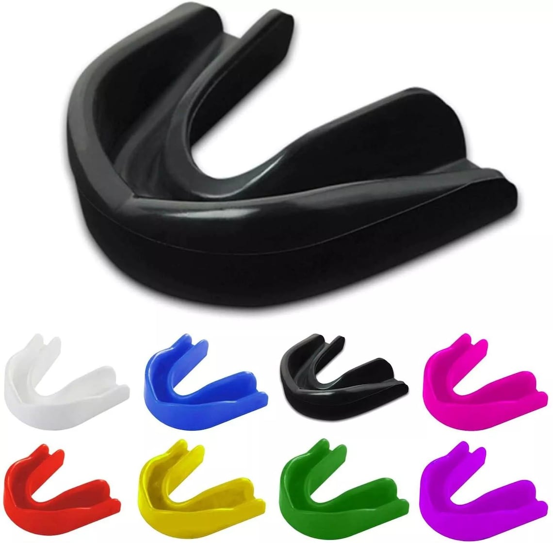 Air Gel Gum Protection Shield Mouthguard Boxing MMA Adult/child Rugby ...
