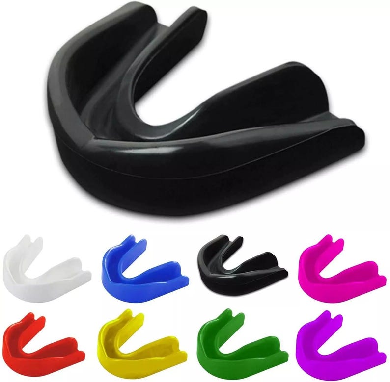 Air Gel Gum Protection Shield Mouthguard Boxing MMA Adult/child Rugby ...