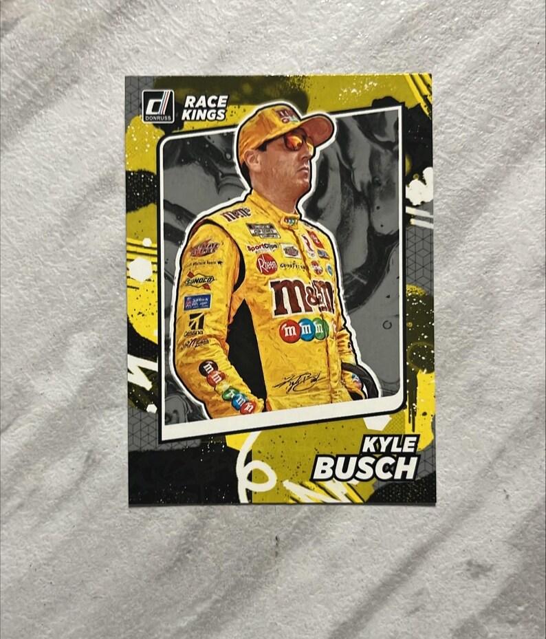 Kyle Busch Card Collection NASCAR Racing - Panini & Donruss Racing ...