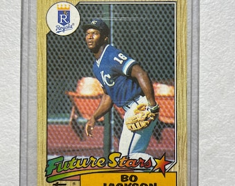 1987 Topps BO Jackson Future Stars PSA 8 - Etsy