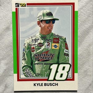 Kyle Busch Card Collection NASCAR Racing - Panini & Donruss Racing ...