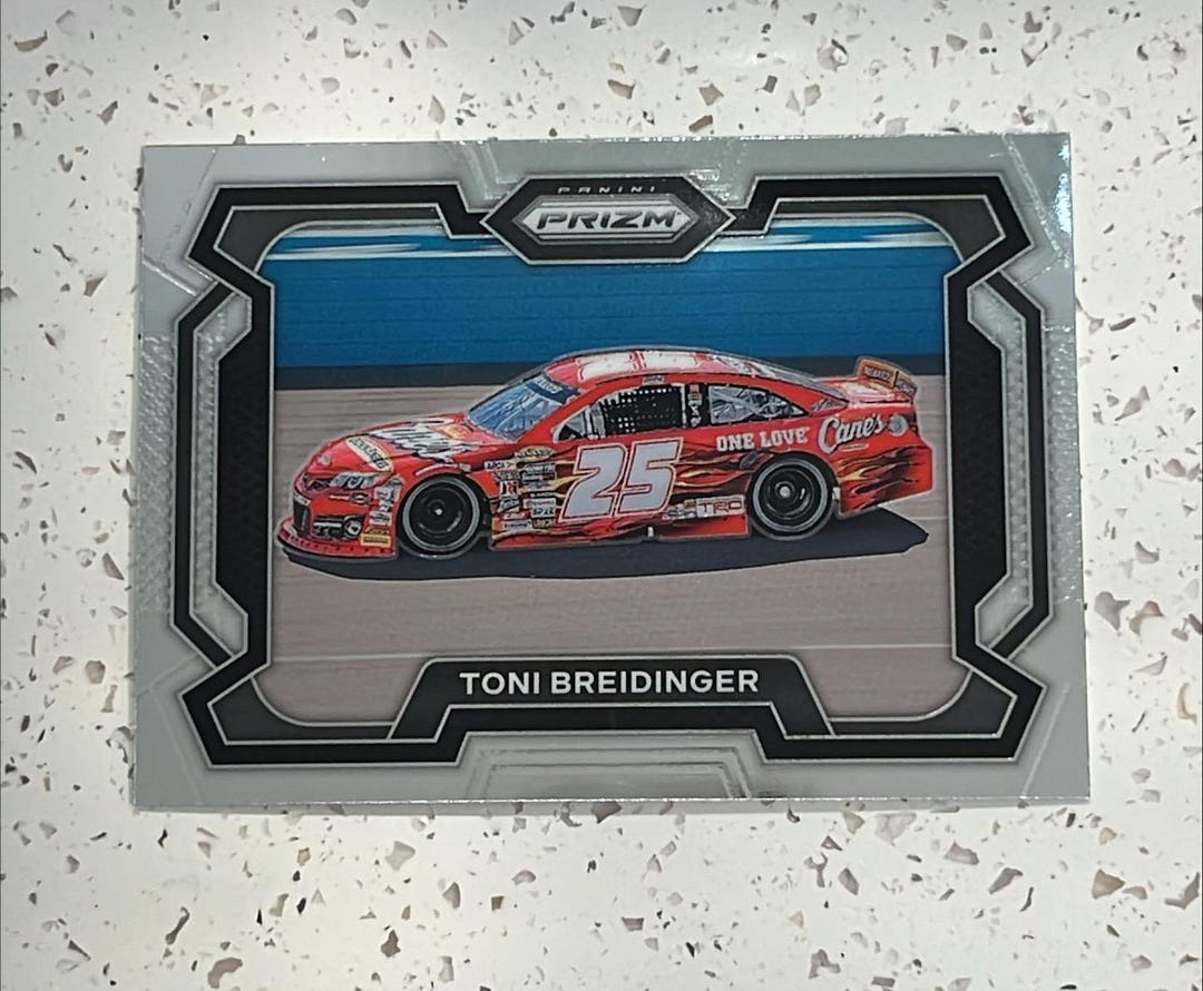 Toni Breidinger - 2024 Panini Prizm Racing NASCAR Silver RIDES Base Car ...
