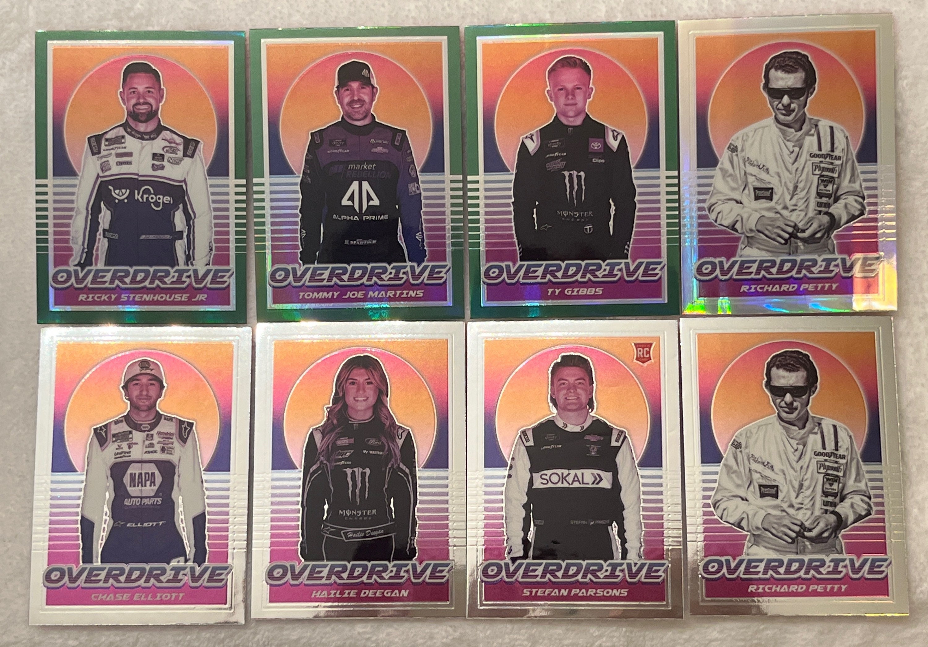 Pick a Card - 2022 Panini Chronicles NASCAR Racing Overdrive Insert ...