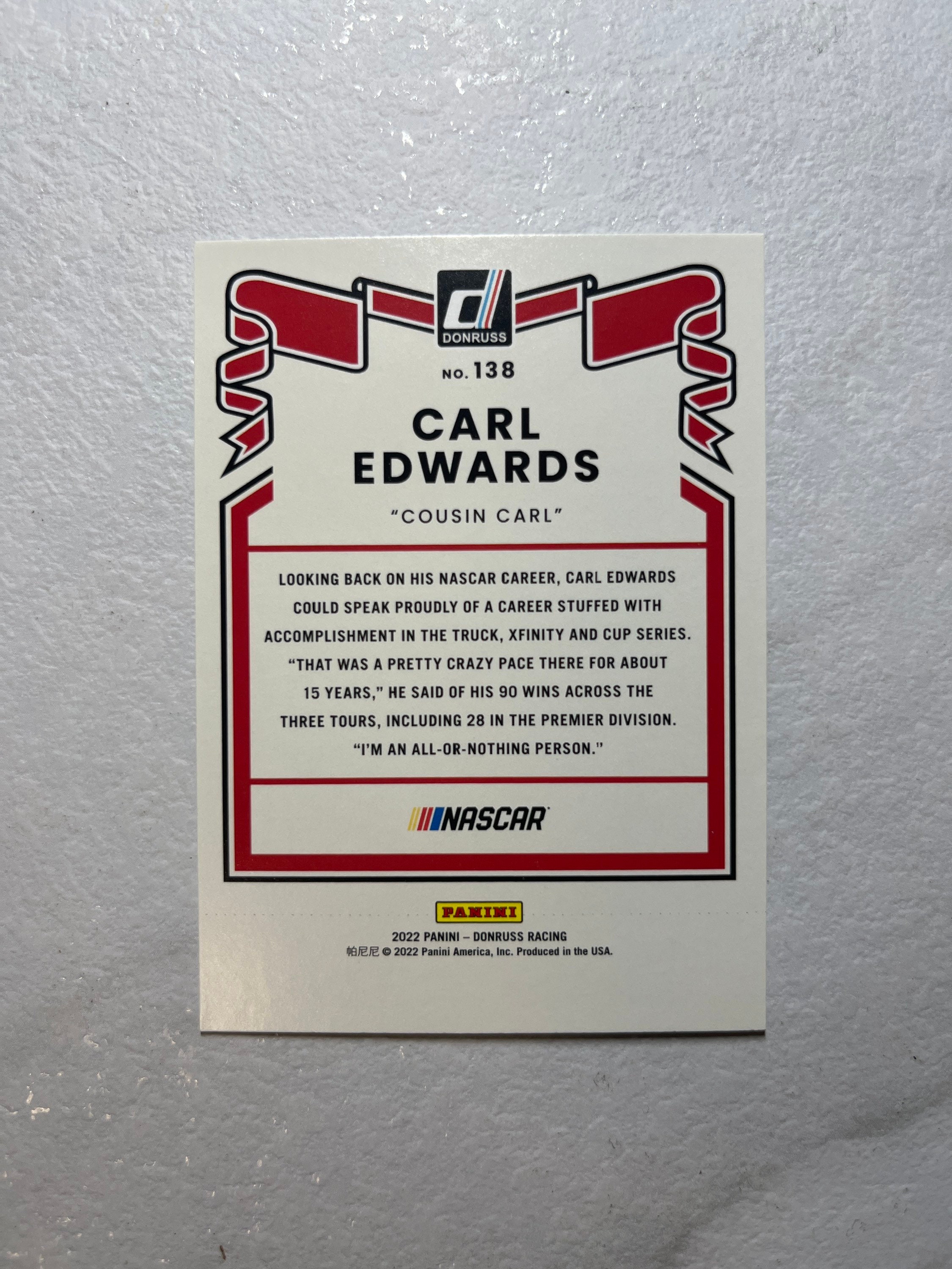 Nascar 2022 Carl Edwards