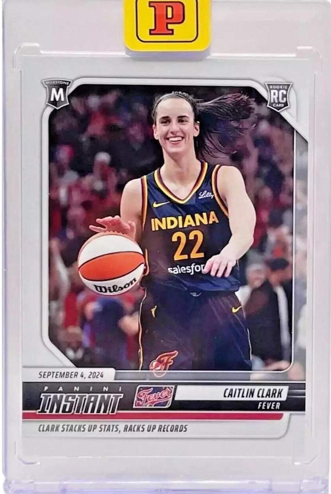 Caitlin Clark RC 2024 Panini Instant #198 Indiana Fever Rookie ...
