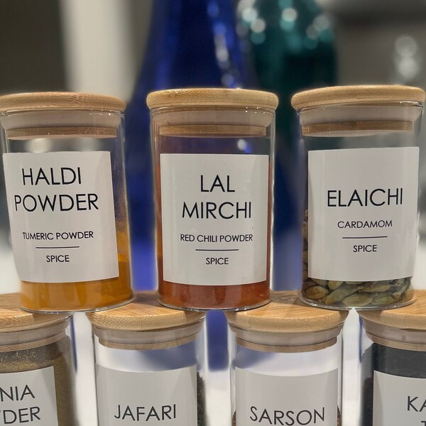 Spice Labels - Etsy