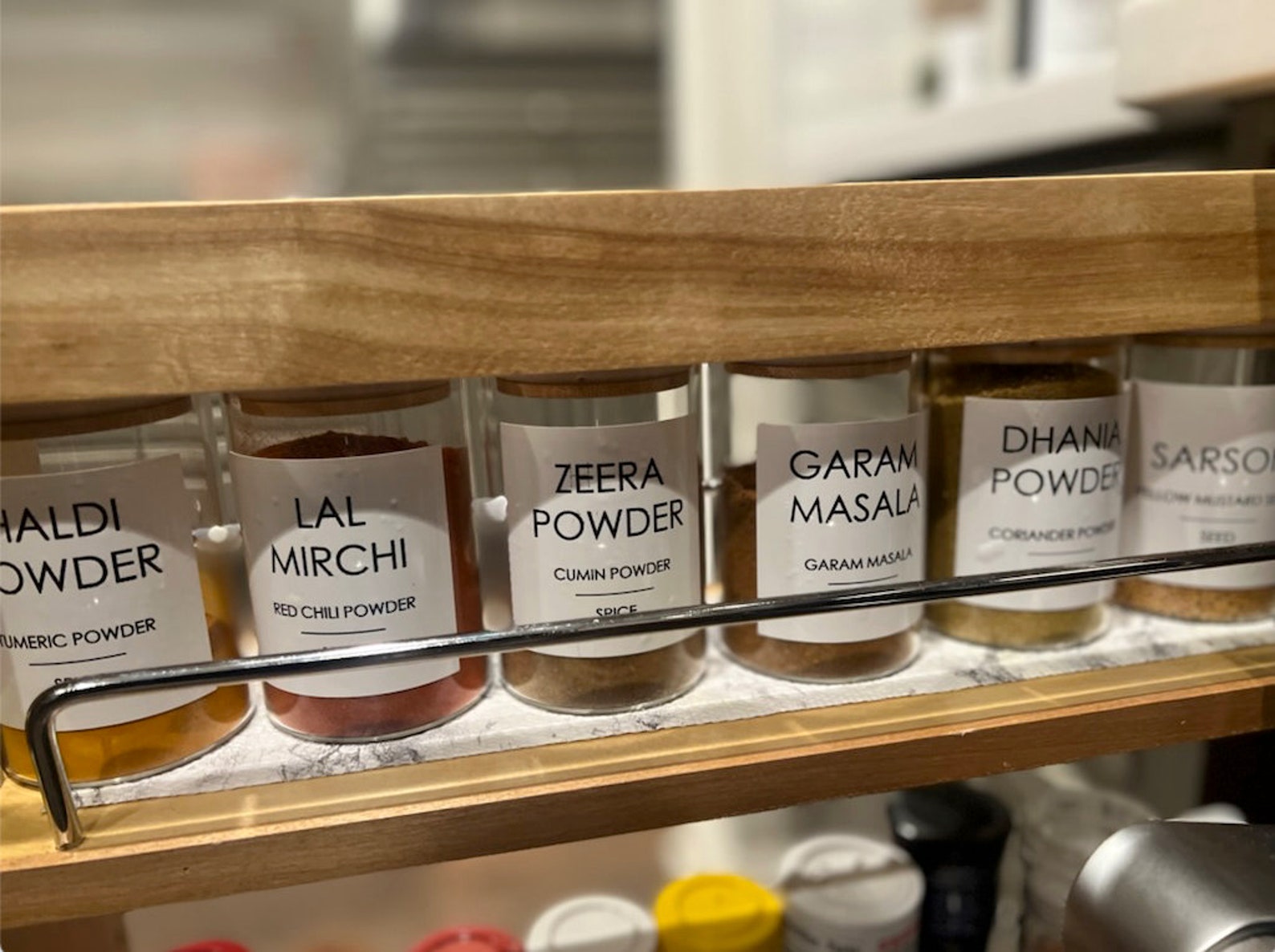 Masala Spice Labels Indian Spice Labels Pakistani Spice Labels Modern ...