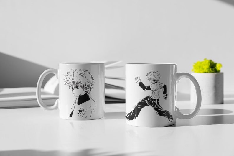 Anime Mug Coffee Cup Anime Coffee Cup Manga Style Mug Valentine's Day ...