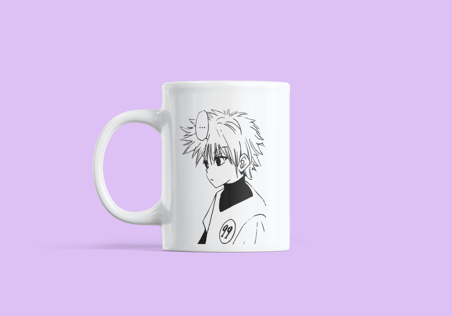 Anime Mug Coffee Cup Anime Coffee Cup Manga Style Mug Valentine's Day ...