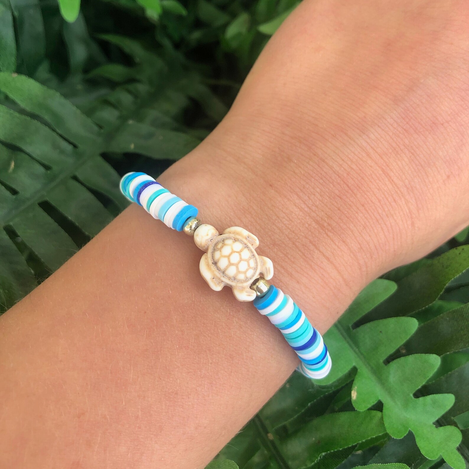 Clay Bead Turtle Bracelet - Etsy Canada