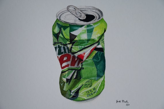 Crushed Can Art