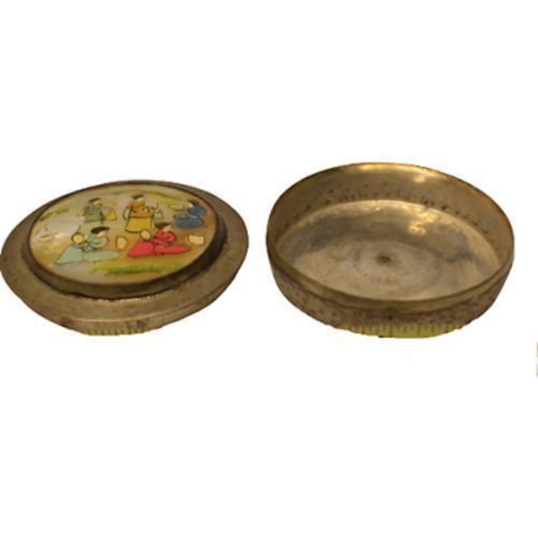 Vintage Compact Powder Refill Tin Box - Etsy