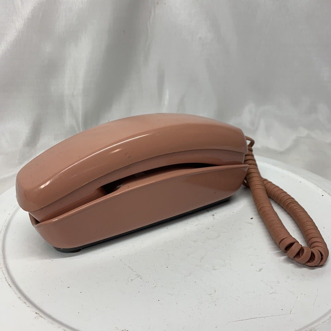 Western Bell Trimline Push Button Landline Desk Phone Pink - Etsy