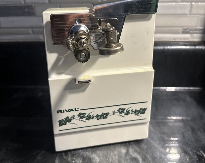Vintage Rival Model 781/6 Electric Can Opener With Hideaway Cord TESTED ...