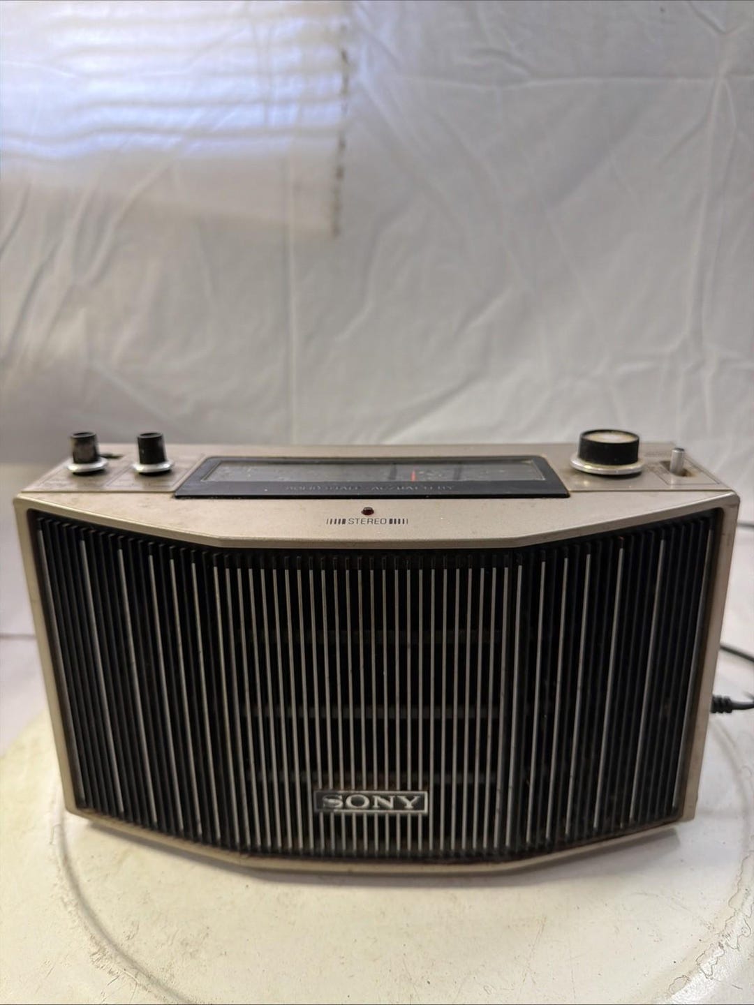 Vtg Sony Mr-9300wa Solid State Am/fm Stereo Portable Table Radio - Etsy
