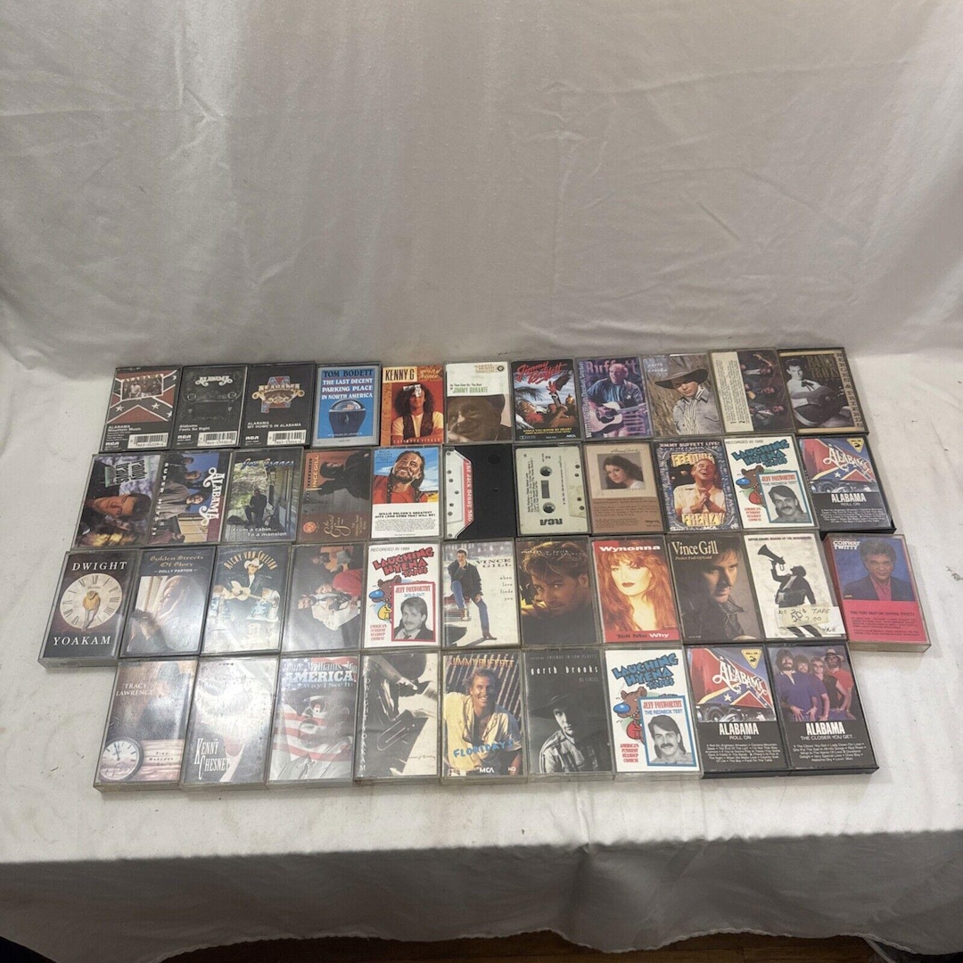 Lot of 42 Country and More Band Cassette Tapes 8 - Etsy