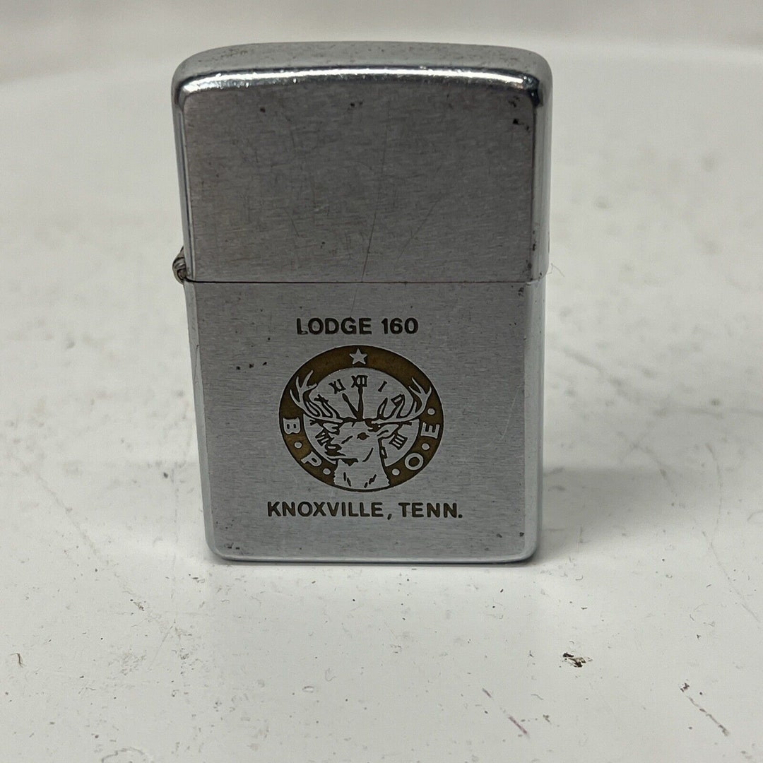 Vintage Masonic Petrol Lighter With Zippo Insert BPOE Lodge 160 ...