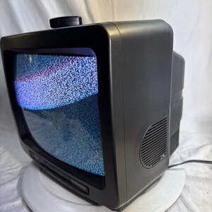 Emerson TC1375A 13" Retro Gaming CRT TV Television W/remote (tested) - Etsy