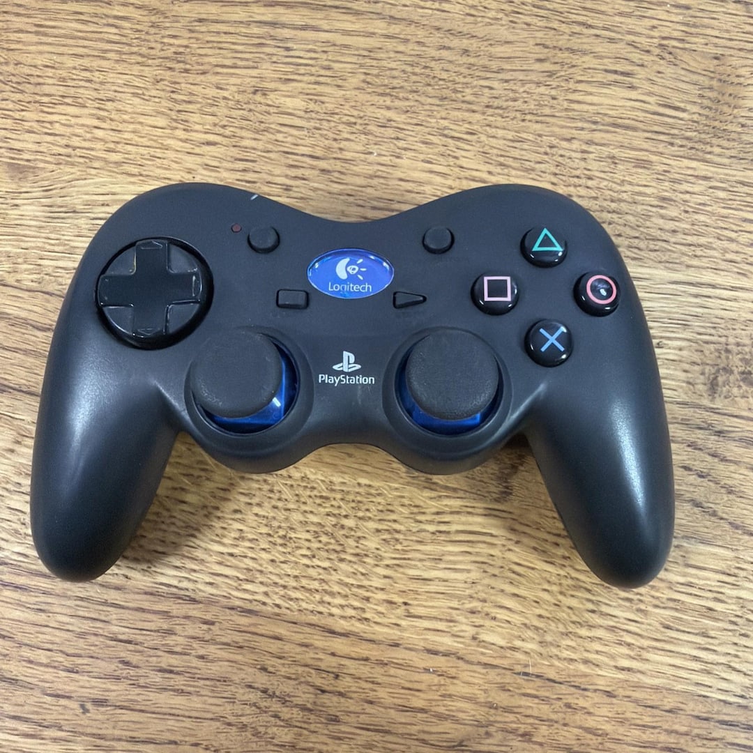 Playstation 2 Wireless Controller PS2 Logitech G-X2D11 Cordless Action ...