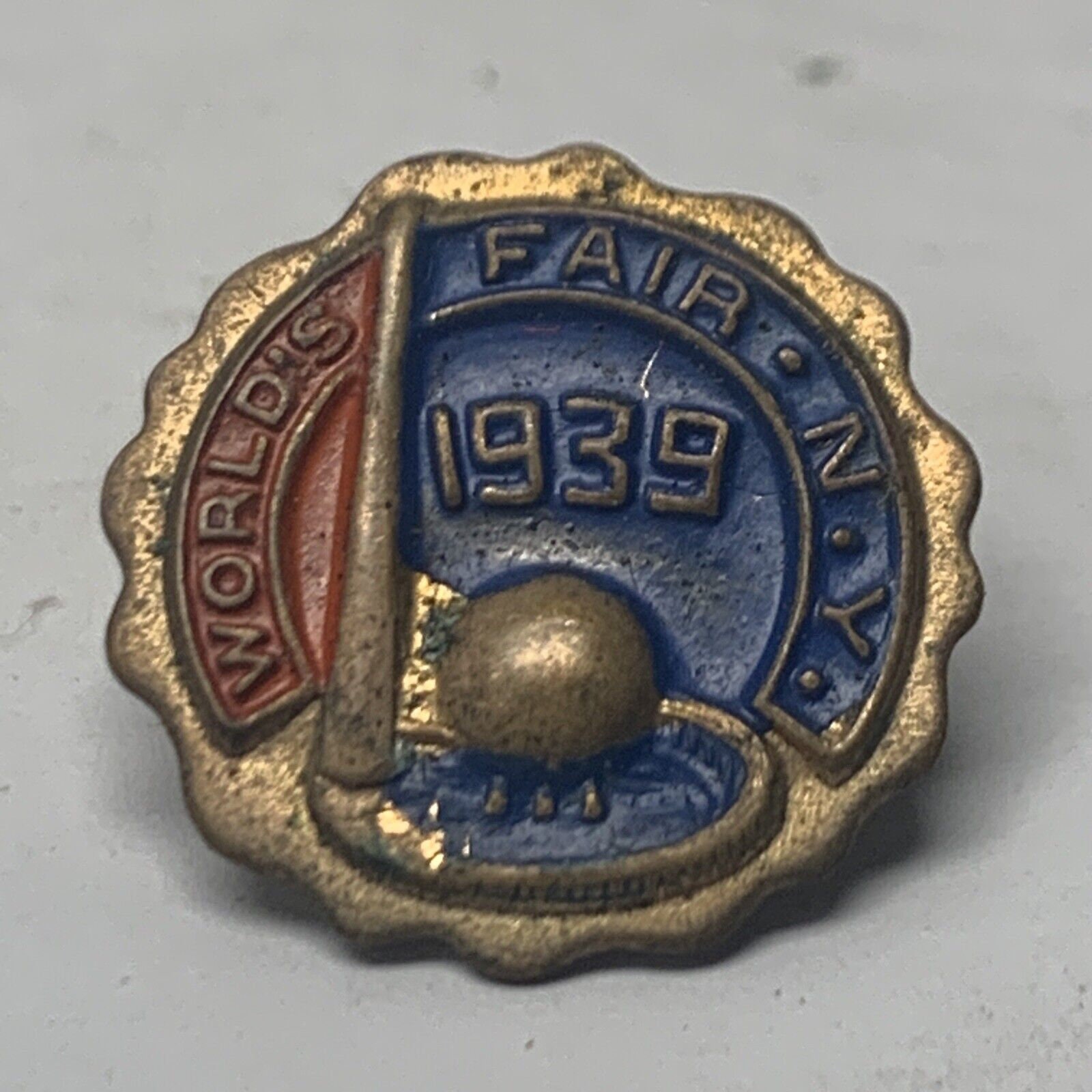 Rare 1939 New York World's Fair Pin Promotional - Etsy