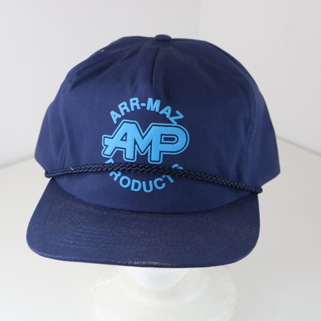 Vintage Winner Renaissance Nylon Rope Baseball Cap Hat Navy-blue - Etsy