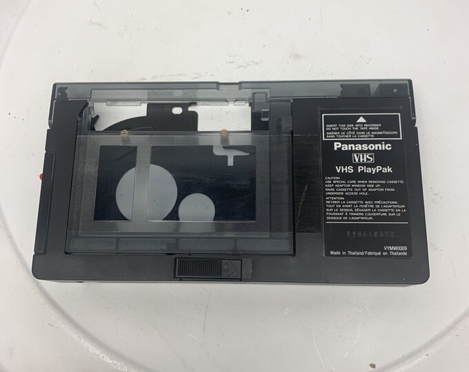 Panasonic Vymw0009 Vhs Playpak Motorized Vhs-c to Vhs Converter Adapter ...