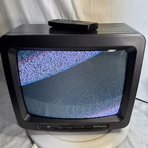 Emerson TC1375A 13" Retro Gaming CRT TV Television W/remote (tested) - Etsy