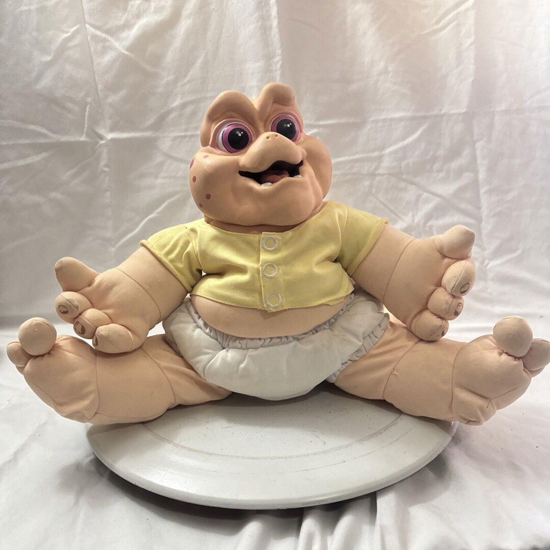 Large Talking Baby Sinclair Dinosaurs not the Mama 1991 Hasbro Vintage ...
