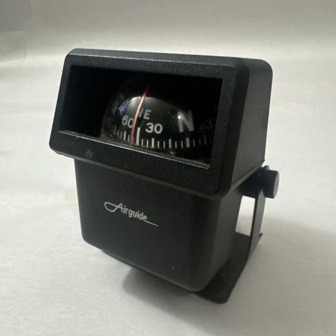 Vintage Airguide Compass With Mounting Bracket - Etsy