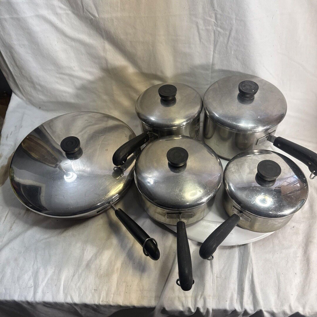 Revere Ware Lids Stainless Steel LOT OF 10 -different Sizes - Etsy