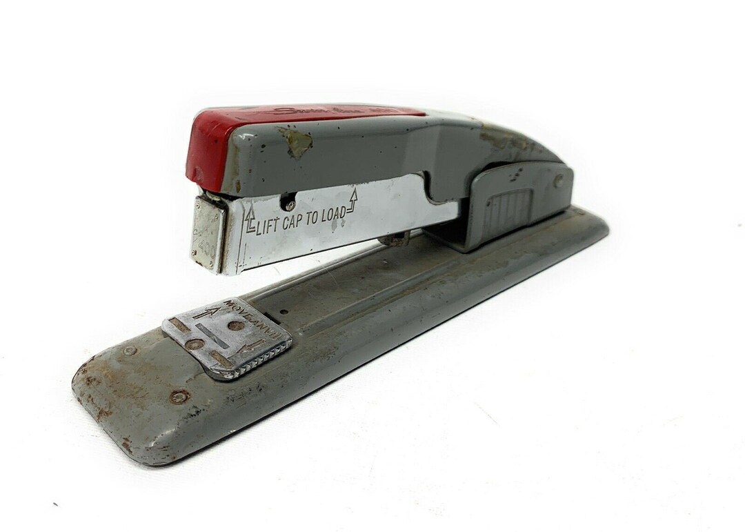 Vintage Swingline 400 S Red and Gray Office Stapler Made in - Etsy