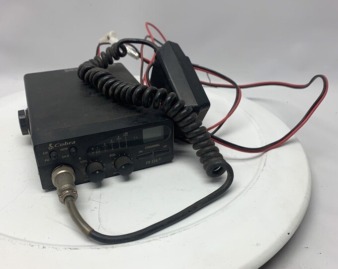 Cobra 40 Channel CB 2-way Mobile Radio Model 19 DX II Transceiver ...