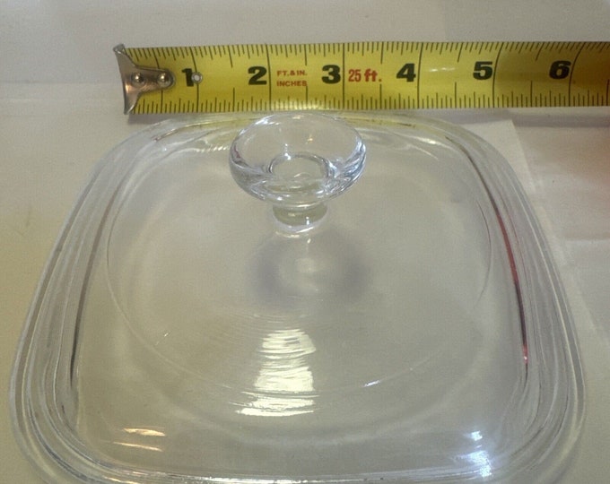 Petite Pan Pyrex Glass Lid P-41-gc for Corning Ware P-41-B & P-43-B ...