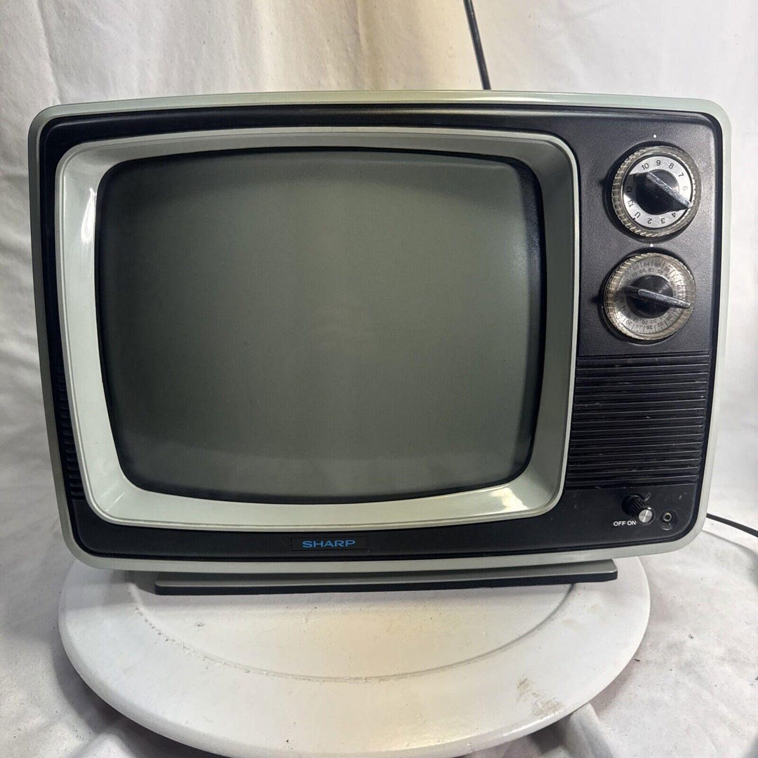 Vintage Sharp Skb-1210a Black and White? TV 1970’s Made in Japan 12 ...