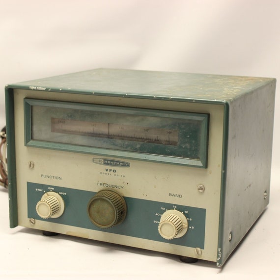 Vintage Heathkit Hg 10 Vfo Ham Radio Transmitter Untested - Etsy