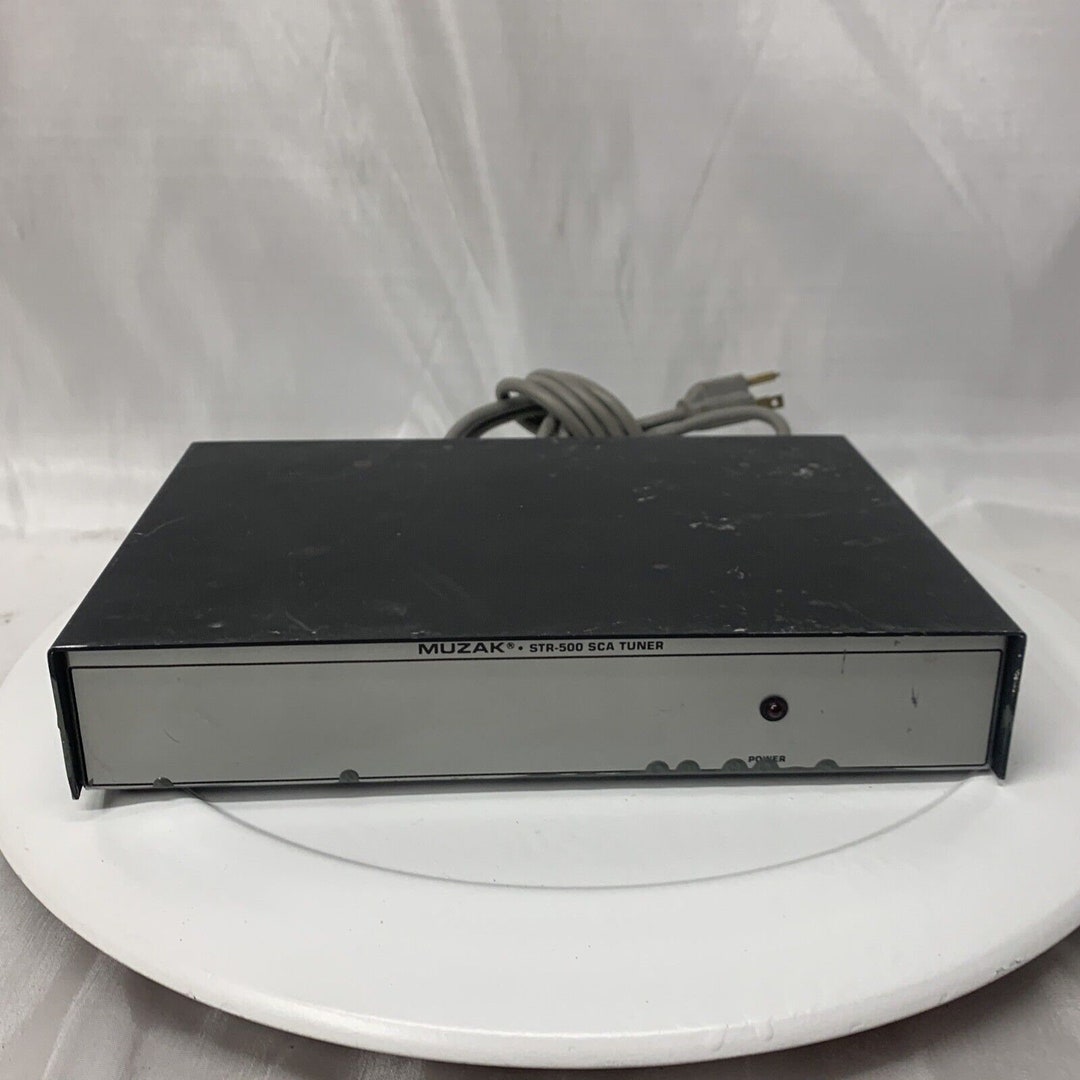 Vintage Used Muzak Str-500 Sca Tuner - Etsy
