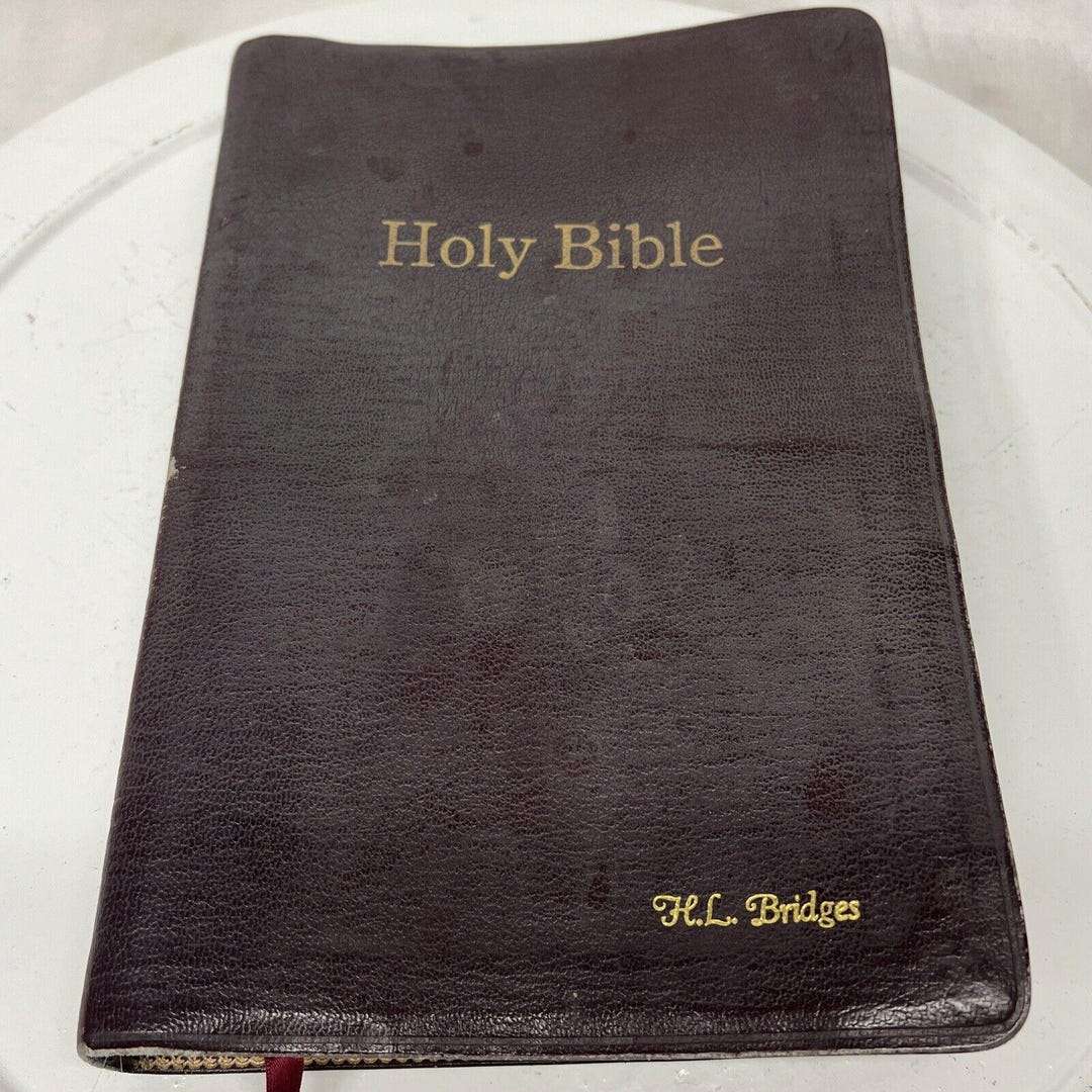 Holy Bible (KJV), Red Letter Edition, Reference - WORLD - Etsy
