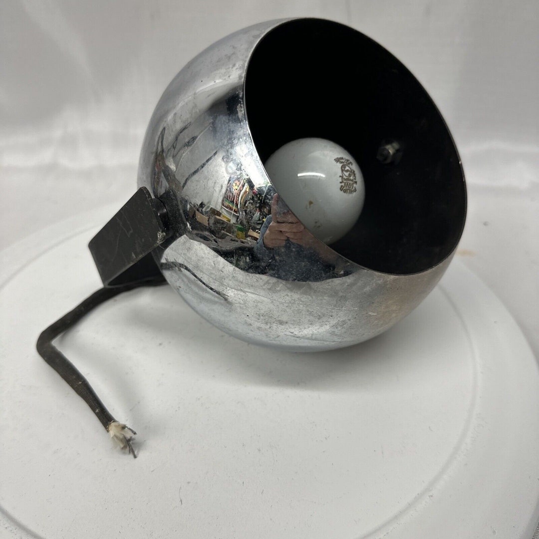 Vintage Mid-century Eyeball Space Age Atomic Lamp 60's 70's Stage Light ...