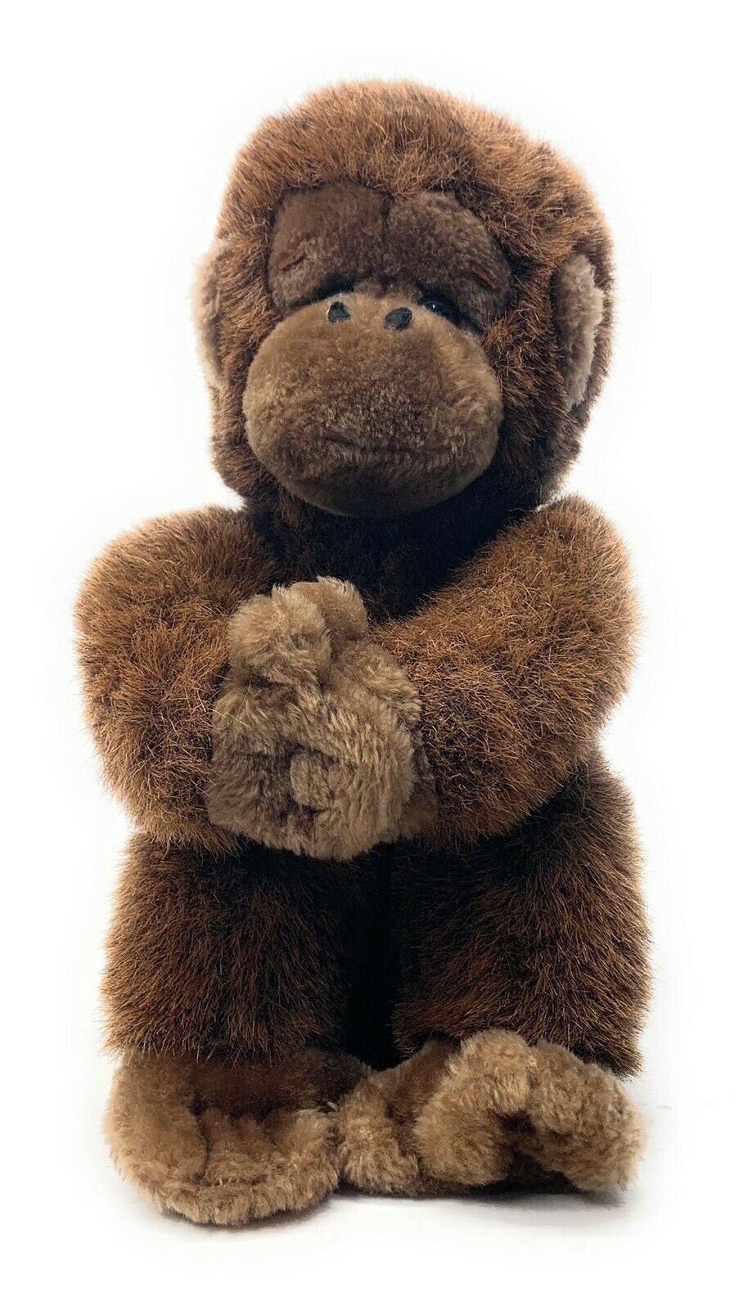 Dakin Monkey Ape Gorilla Plush 13 1981 Brown Stuffed - Etsy