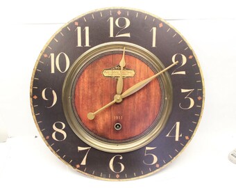 Laminated Clock - Etsy