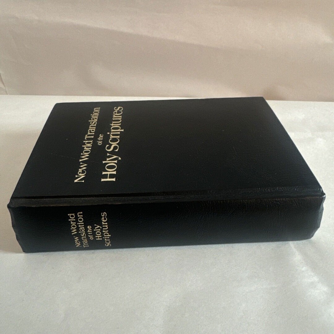 New World Translation of the Holy Scriptures 1984 Hardcver Bible With ...