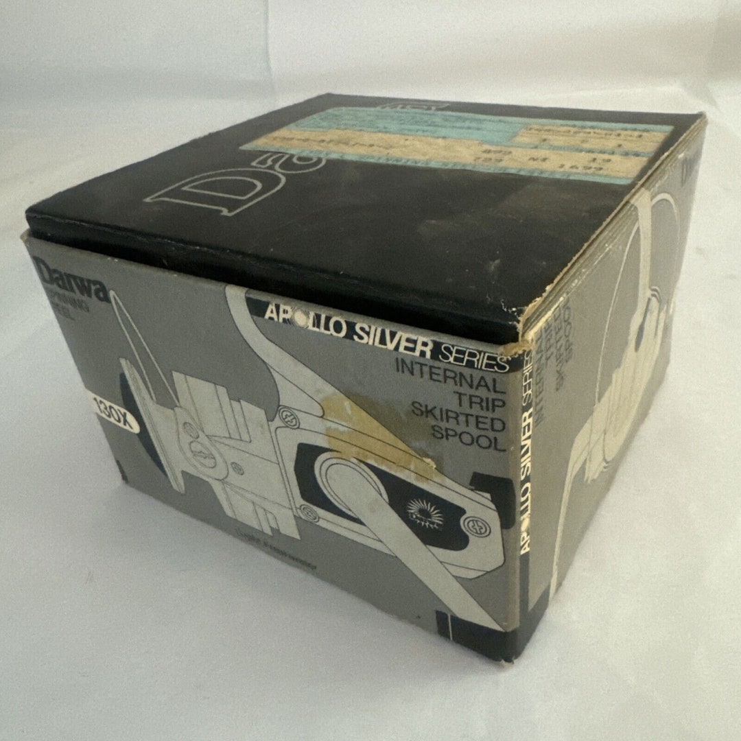 Daiwa Apollo Silver Series 130X Spinning Fishing Reel With Box, Manuals ...